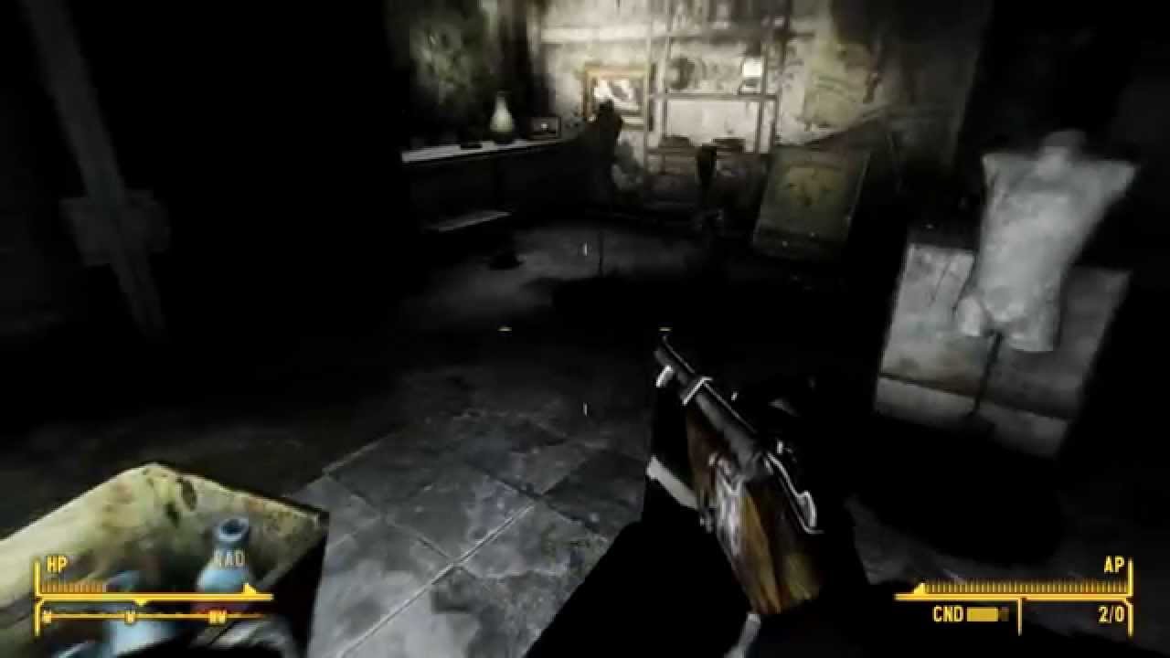 Fallout New Vegas Dust: Skeleton Easter Egg - YouTube