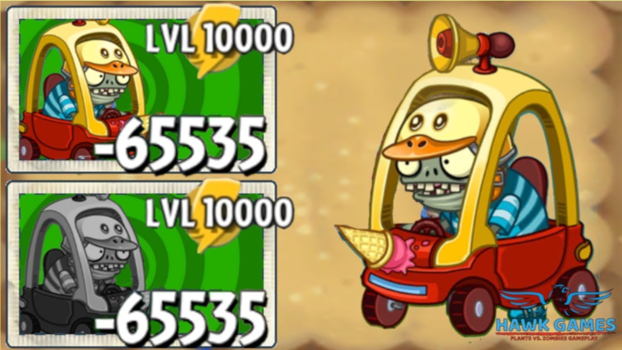 Plants vs Zombies 2 Toy Car Imp Child Upgraded to Level 10000 - YouTube