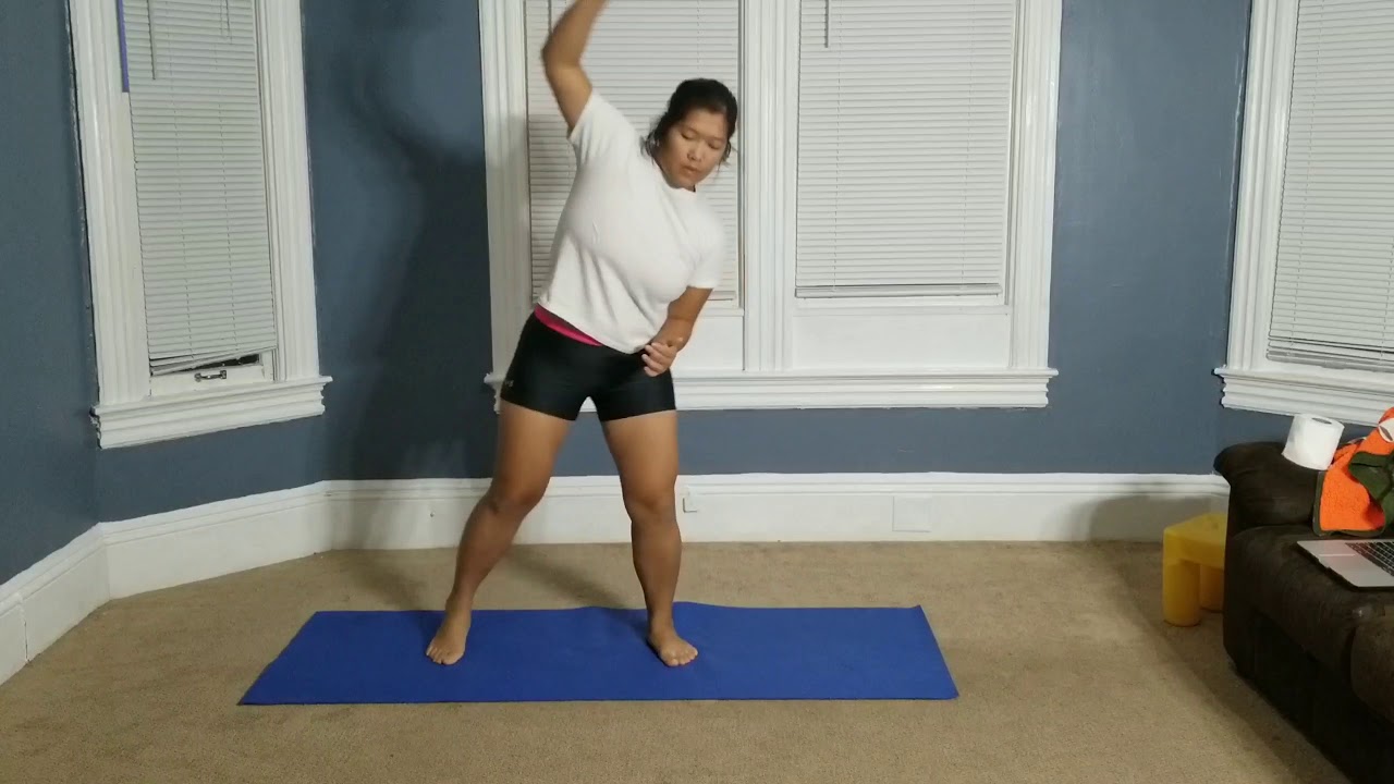 Alternate reach and steps - YouTube