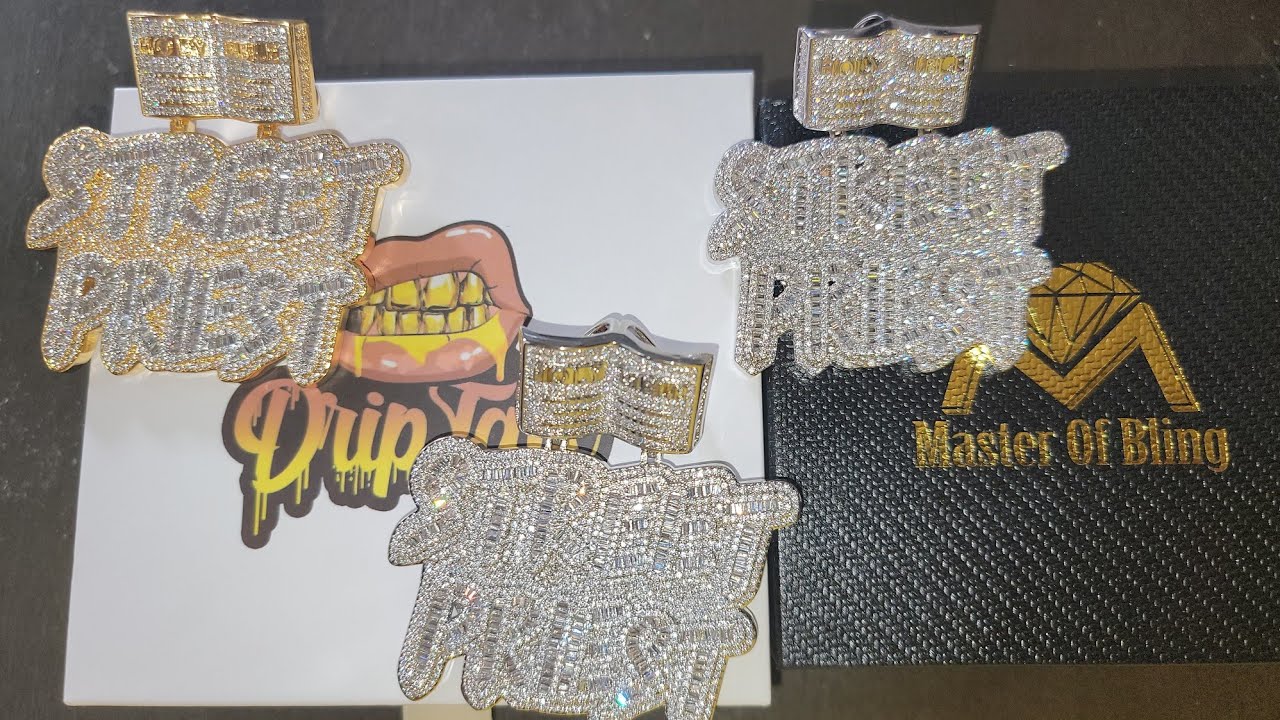 Master Of Bling Street Priest Pendant Compared To Driptalkjewelry ...