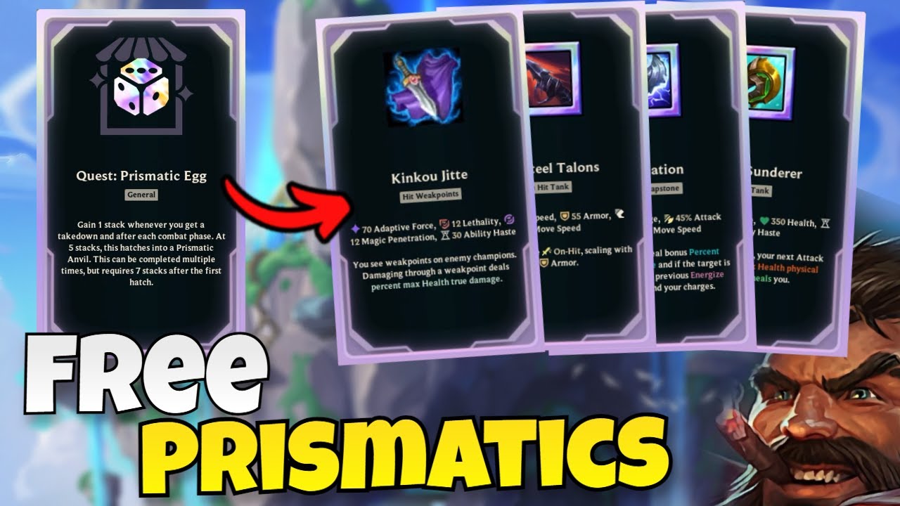 Graves But I Get A Prismatic Item Every Round *Crazy Bug* (Arena ...