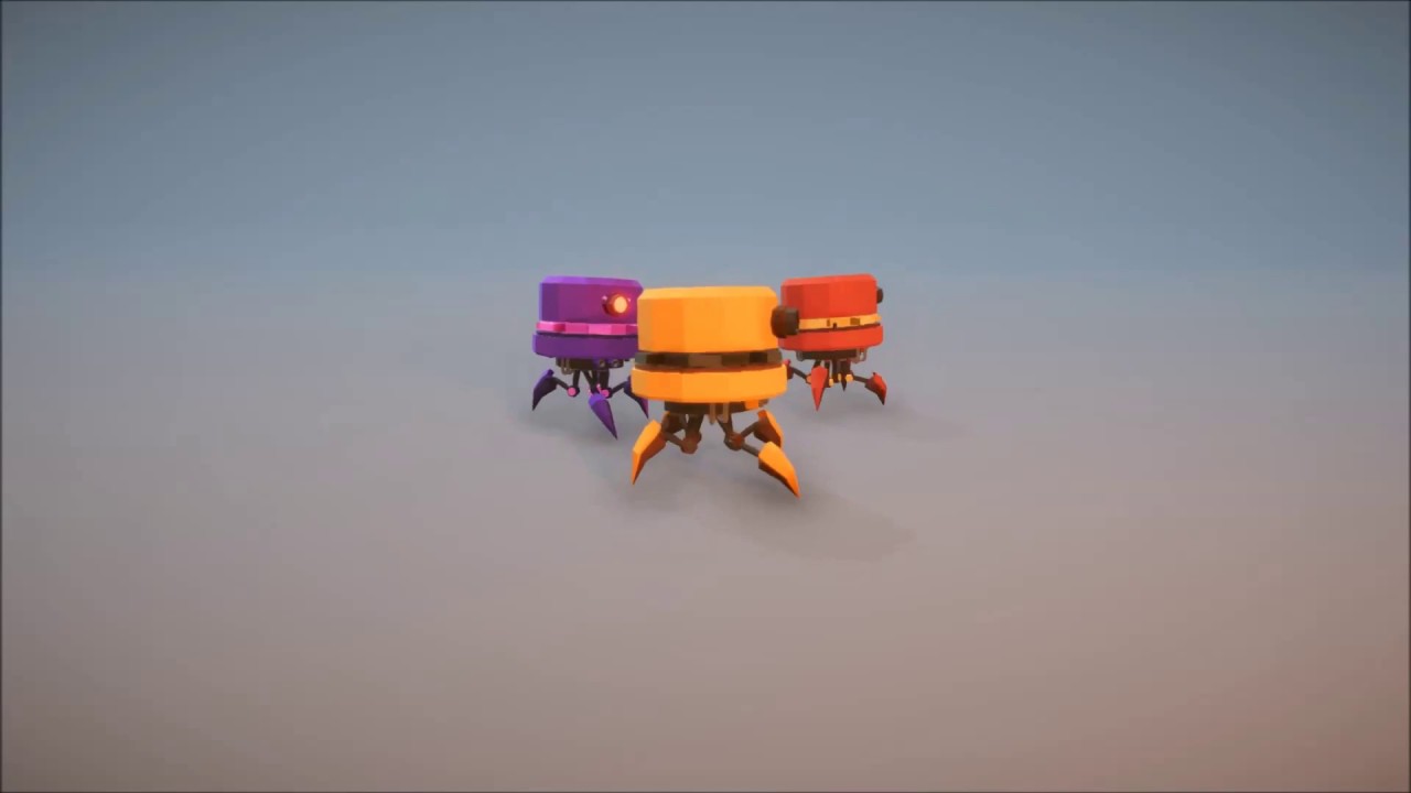 www.Meshtint.com | Polygonal - Robot Hermit - YouTube