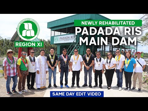 Newly Rehabilitated Padada RIS Main Dam - Same Day Edit Video