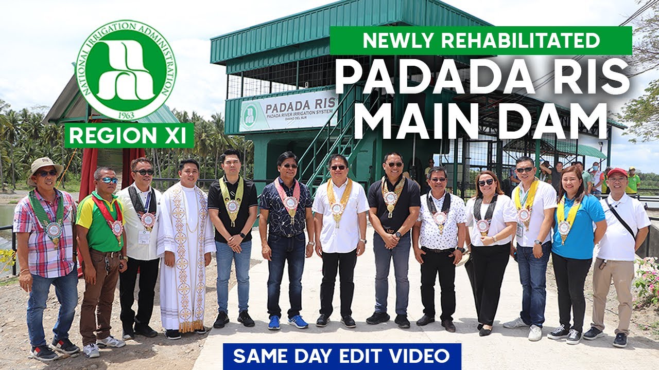Newly Rehabilitated Padada RIS Main Dam - Same Day Edit Video - YouTube