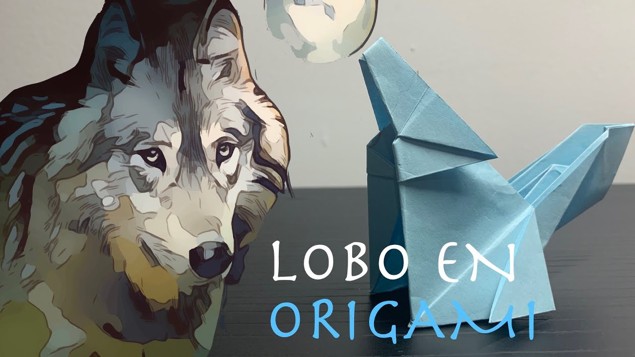🔹 ‼️ORIGAMI‼️ORIGAMI FACIL LOBO 🐺 Pasó a paso ‼️muy fácil ‼️ - YouTube