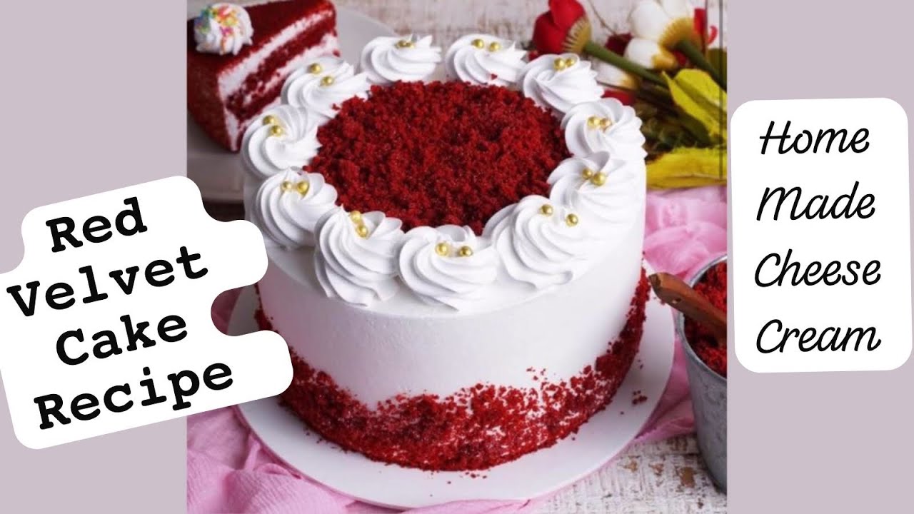 Red velvet Cake/ZarnabChannel/One Pound Cake Recipe/Home made Sour ...