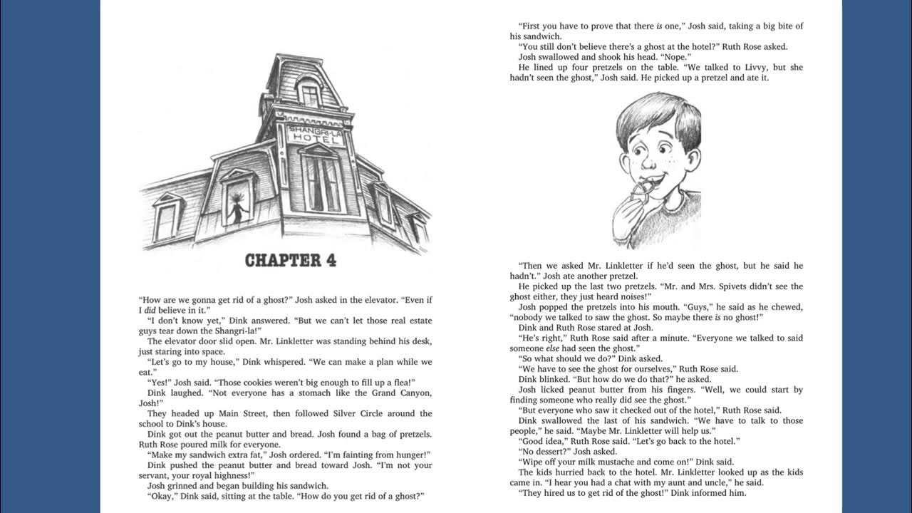 A-Z Mysteries: The Haunted Hotel Chapters 3 & 4 - YouTube