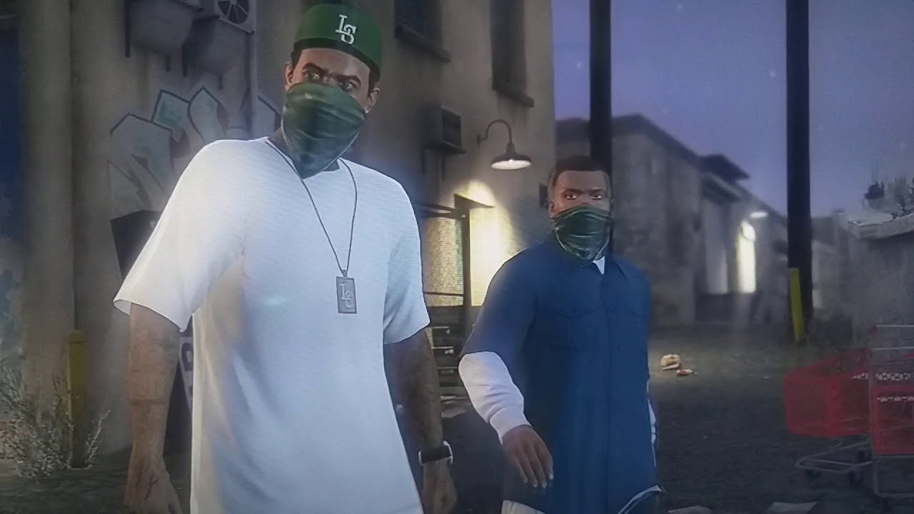 Gta5 mission Chop ps4 || franklin Lamar mission || mission Chop ...