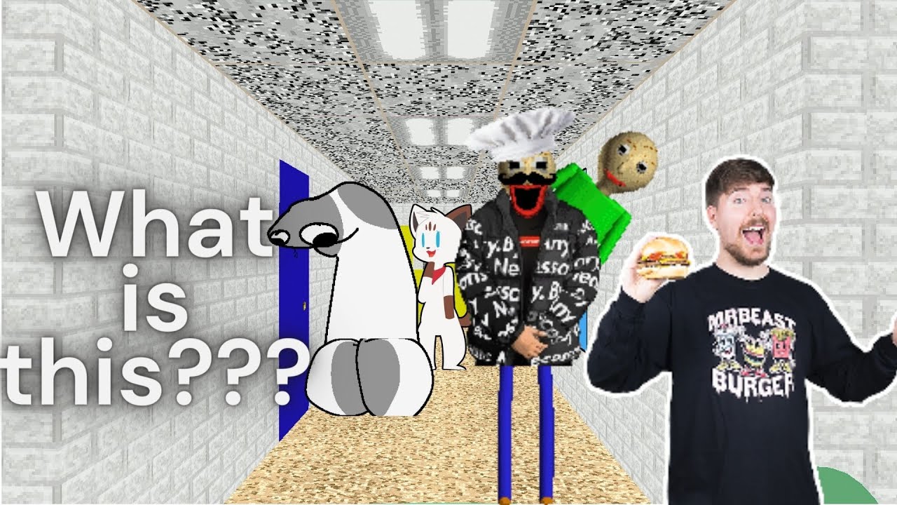 Can I escape Raldis Crackhouse? | Baldis Basics Mod - YouTube