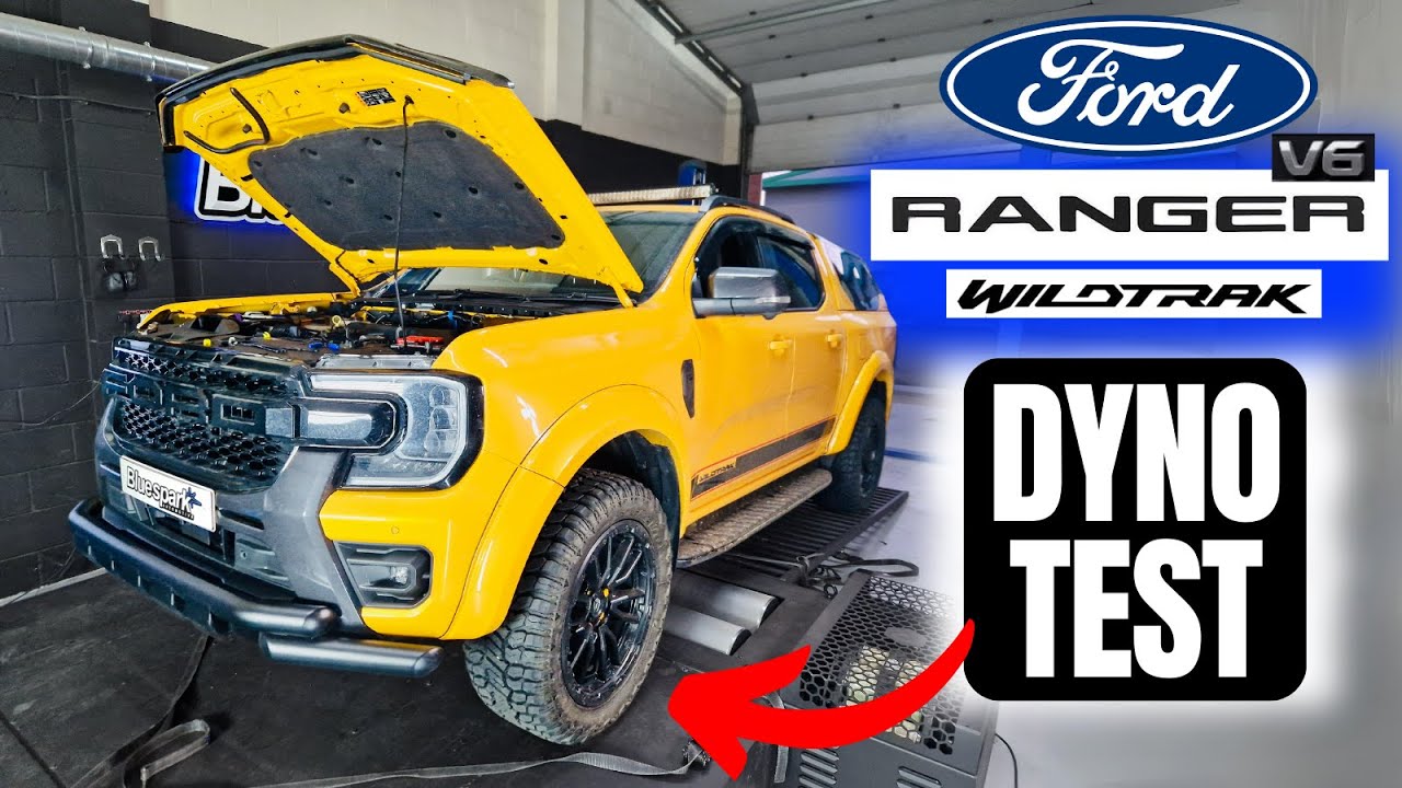 Ford Ranger Wildtrak 3.0 V6 EcoBlue 236bhp/240ps Dyno Test with ...