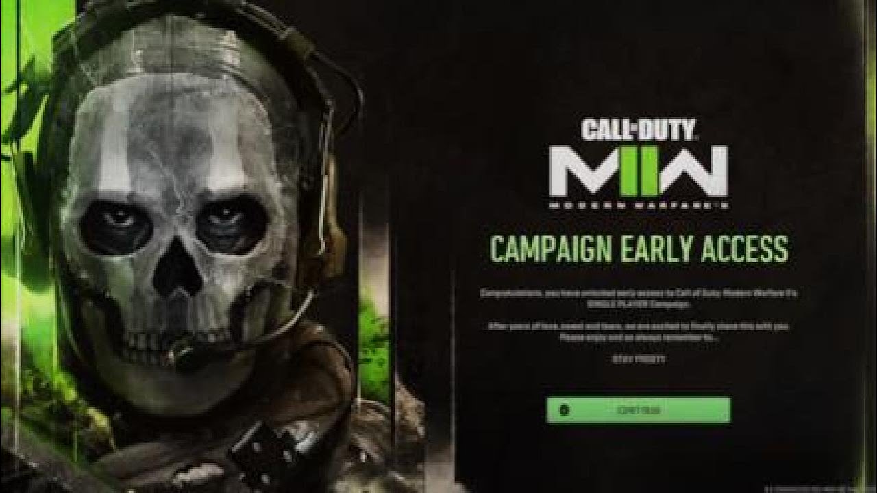 Call of Duty Modern Warfare 2 Campaign Part. 1 (Cod 2022 Walkthrough ...