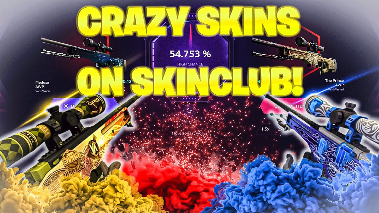 CRAZY UPGRADE SKINS ONLY ON SKINCLUB! (1$ CODE HIDDEN INSIDE THE VIDEO ...