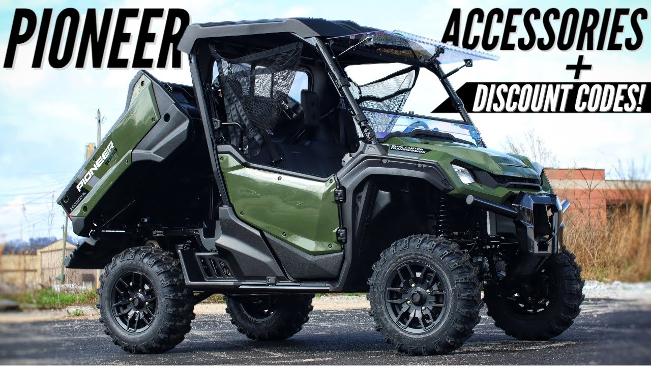 New Honda Pioneer 1000 Deluxe Accessories | UTV / SxS / Side by Side ...