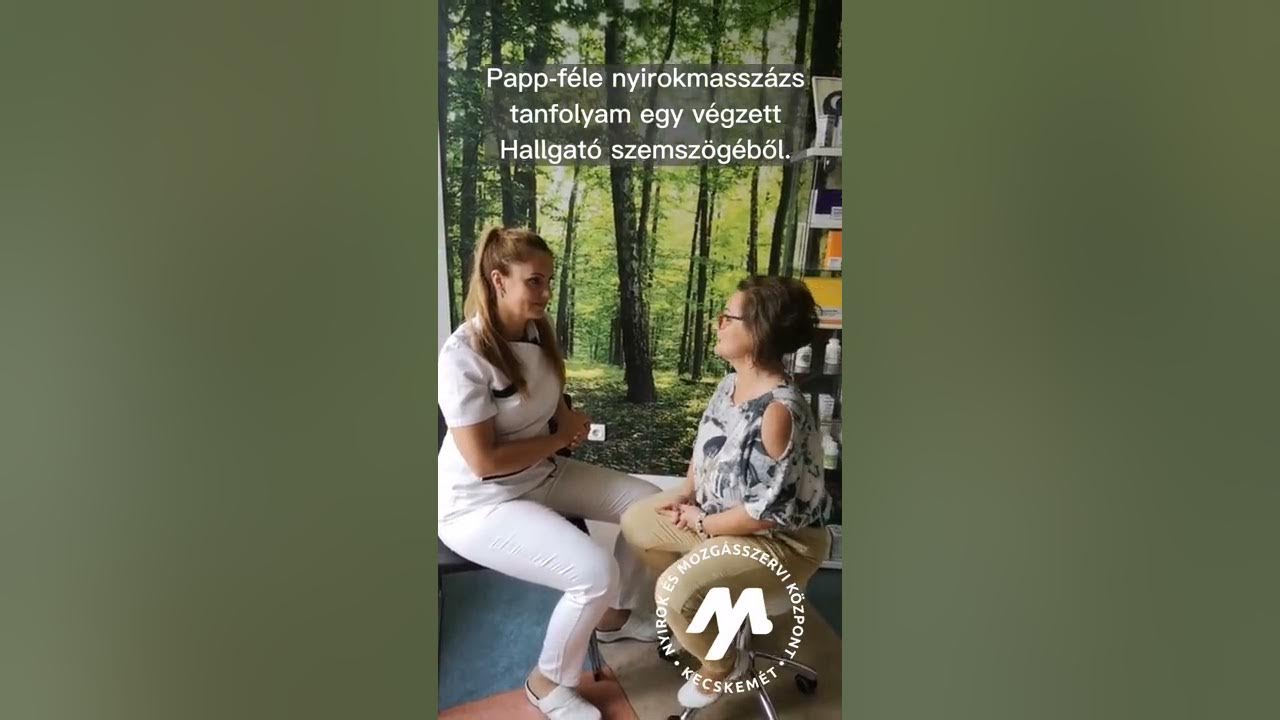 Nyirokmasszázs képzésünk hatékonysága a gyakorlatban - YouTube