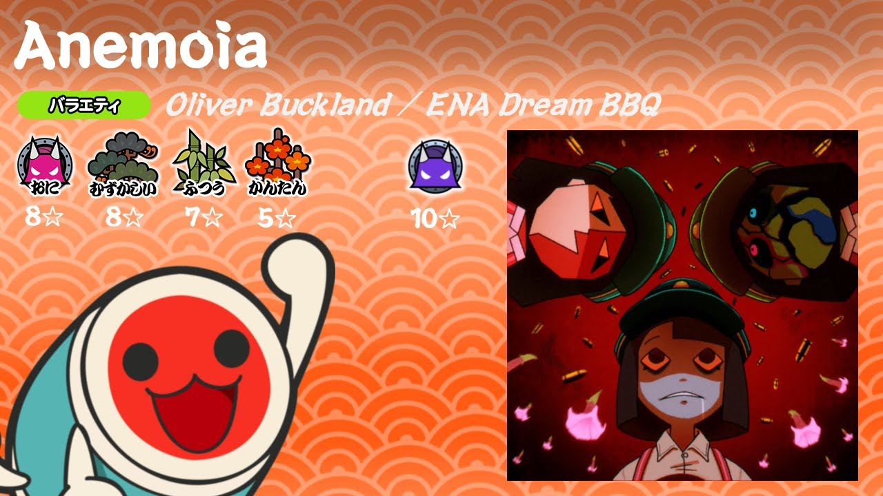 Anemoia / Oliver Buckland ENA Dream BBQ [Taiko no Tatsujin] Custom ...