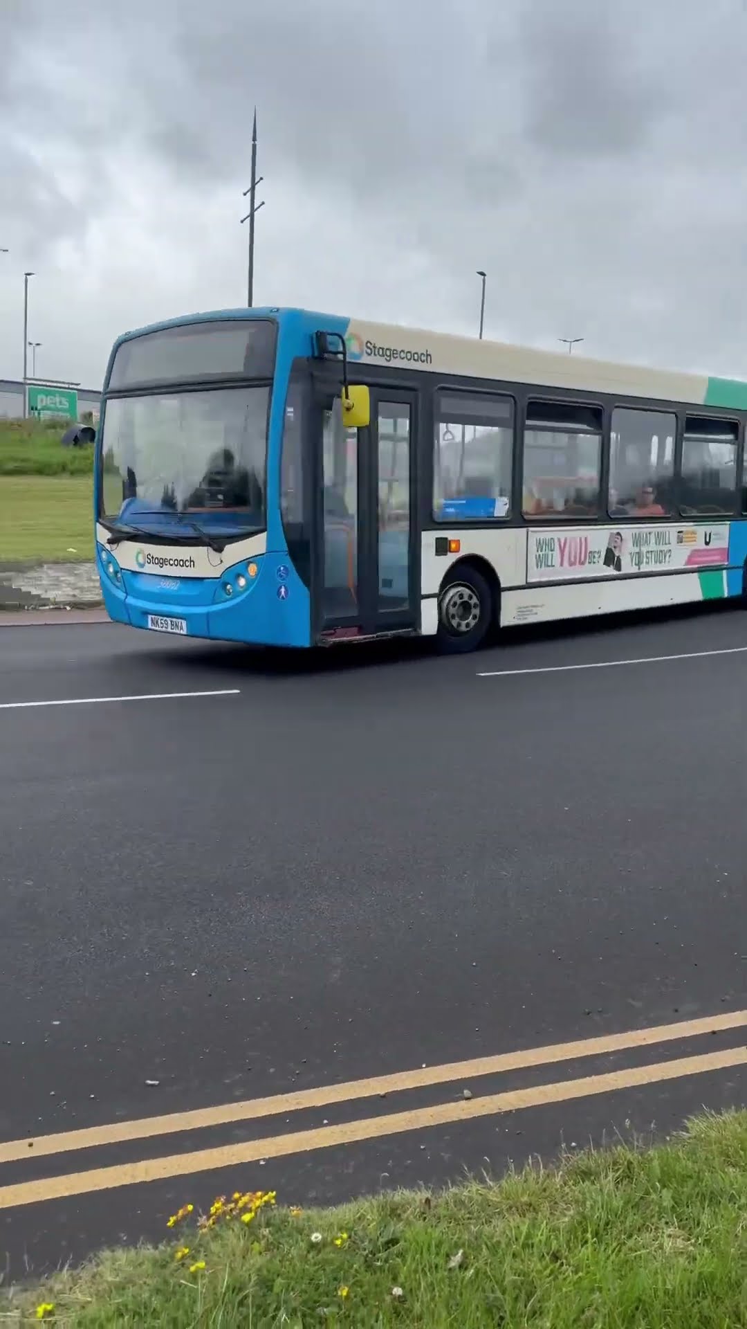 Rare Allocation-Stagecoach 36082 Enviro200 Route 36 To Middlesbrough # ...