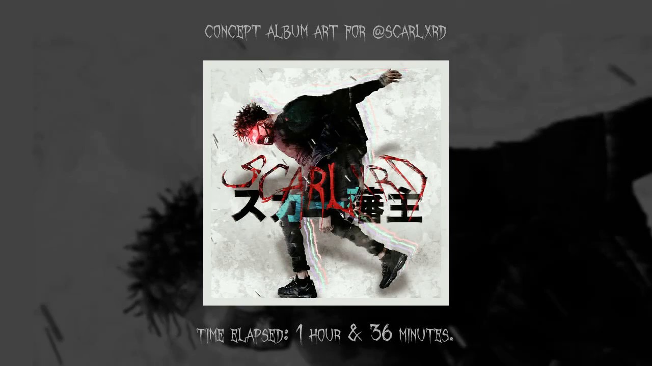 @Scarlxrd Concept Album Art Speedart. - YouTube