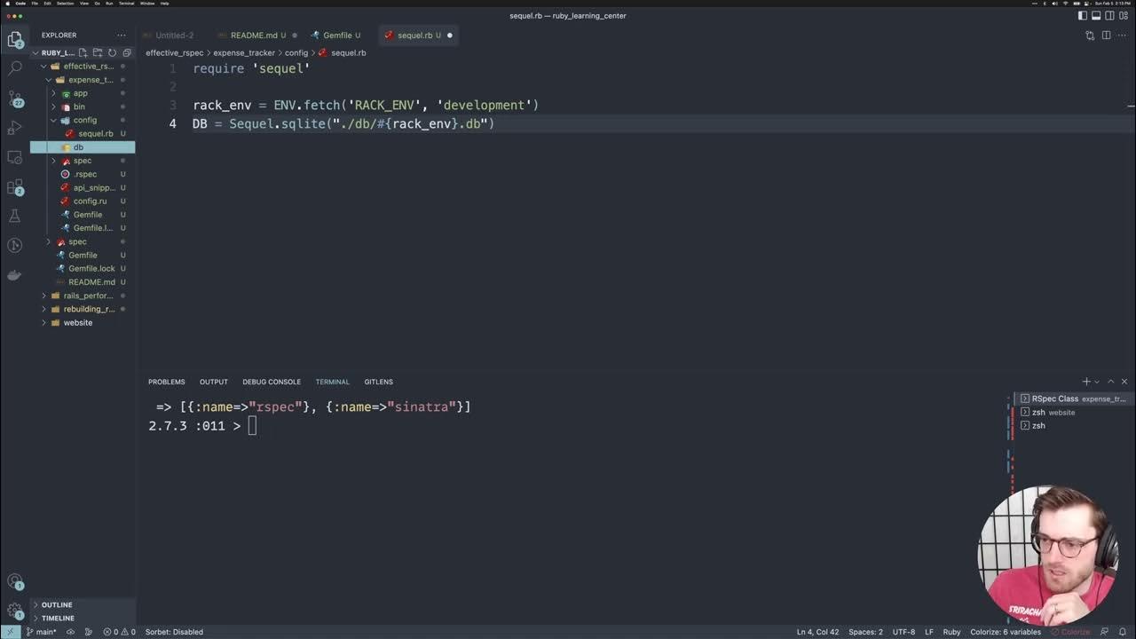 Ruby Learning Center Effective Testing In Rspec 3 Ch 6 Youtube