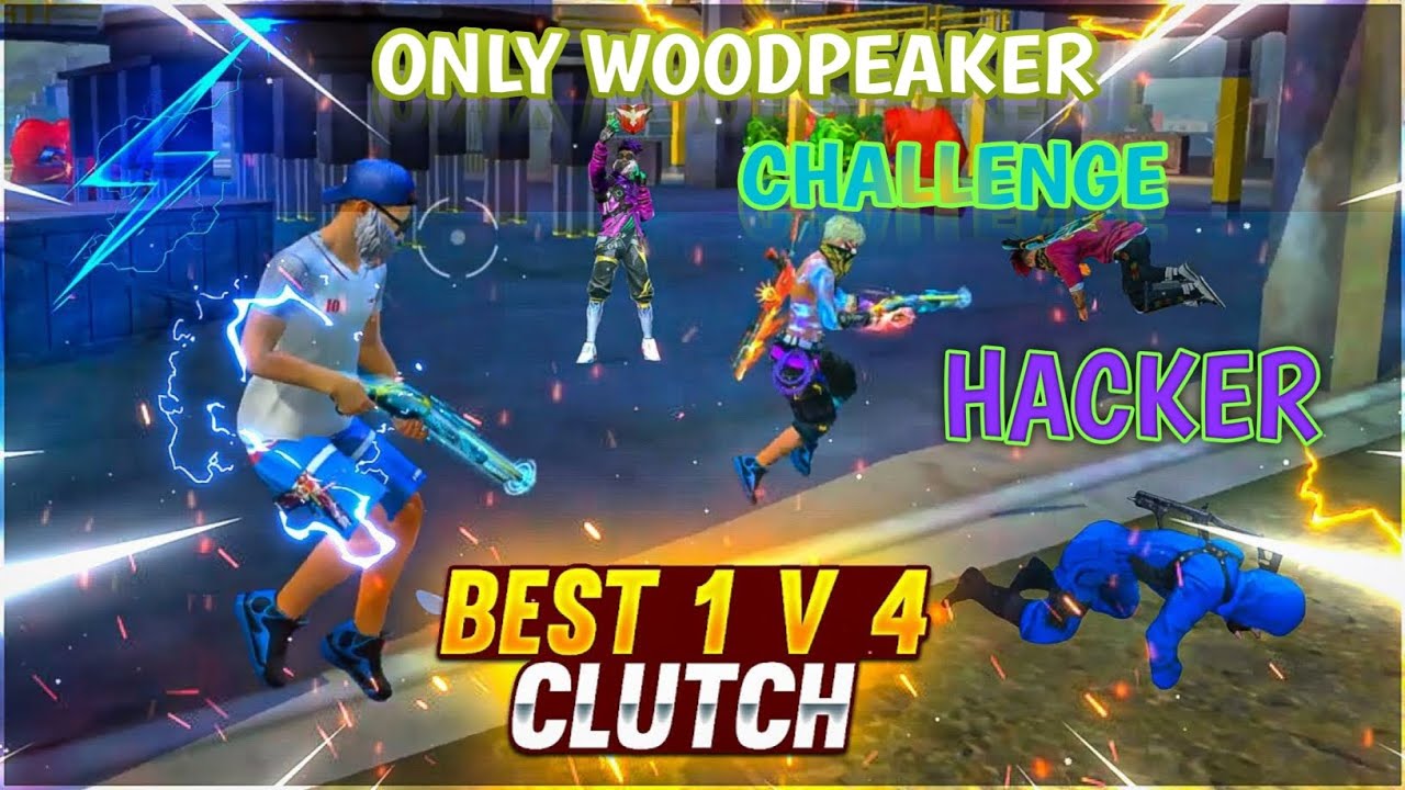 1 vs 4 player hacker hai kya hacker #viral #trending #totalgaming # ...