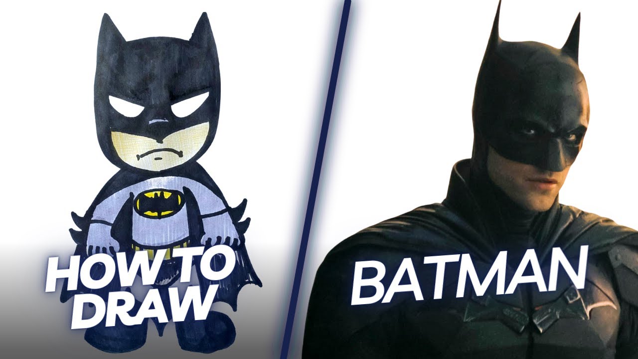 How To Draw Batman | Step by Step Tutorial - YouTube