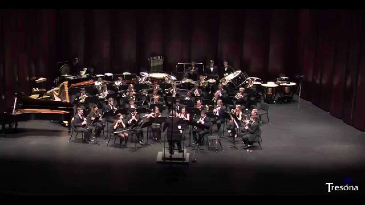 UNC Wind Ensemble - The Thunderer by John Philip Sousa - YouTube