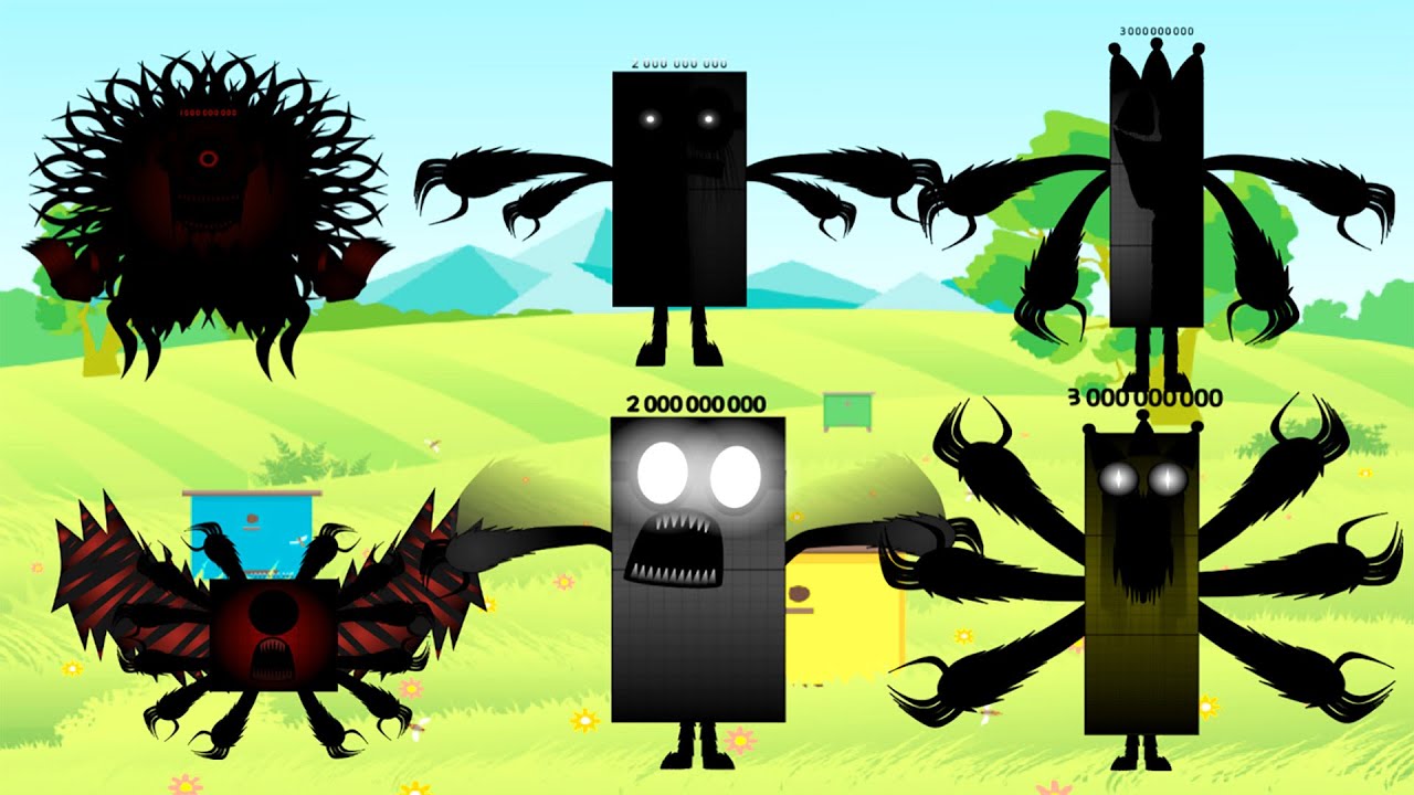 Hidden Codes: Original vs Uncanny But My version Uncannyblocks Band Different (1B - 10B) - YouTube