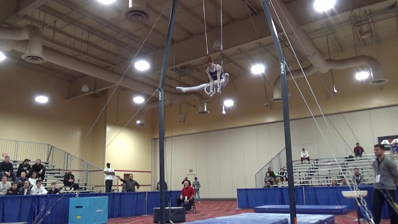 Joshua Karnes - Still Rings - 2019 Winter Cup Junior Prelims - YouTube
