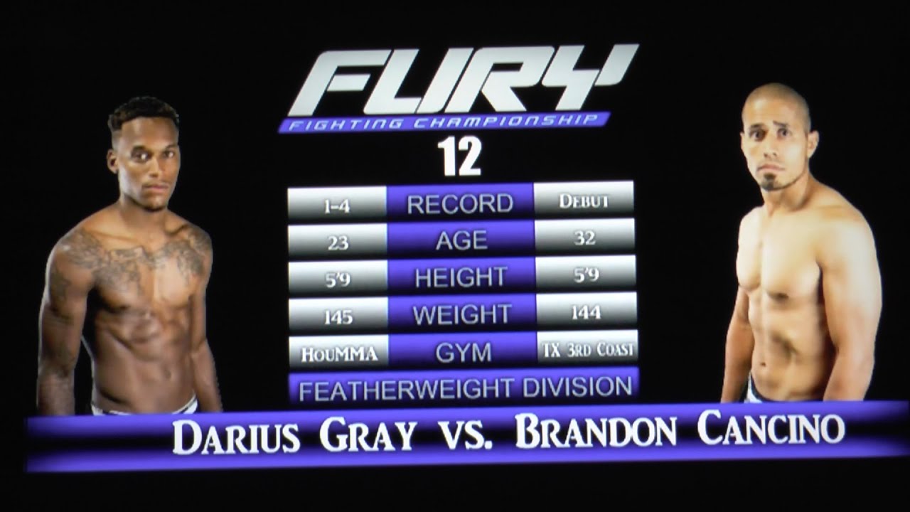 Brandon Cancino MMA - YouTube