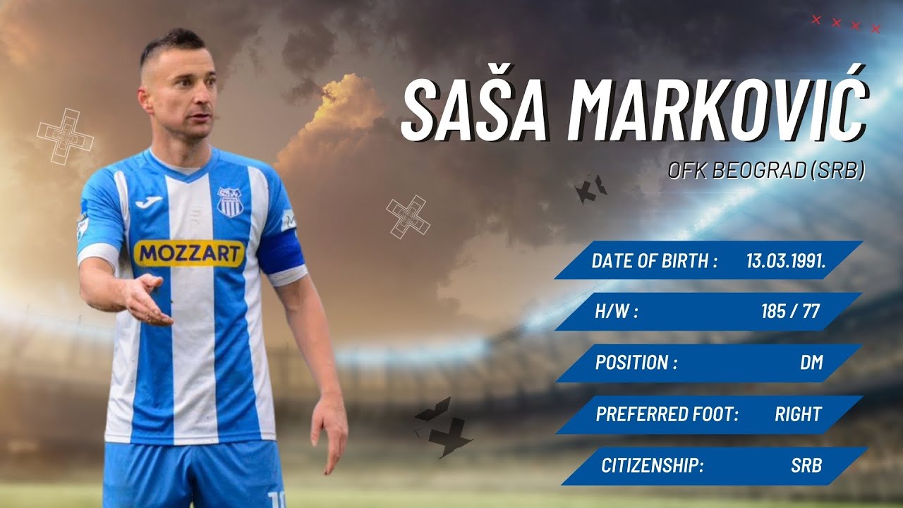 #10 Saša Marković - OFK Beograd - HIGHLIGHTS 2024. - YouTube