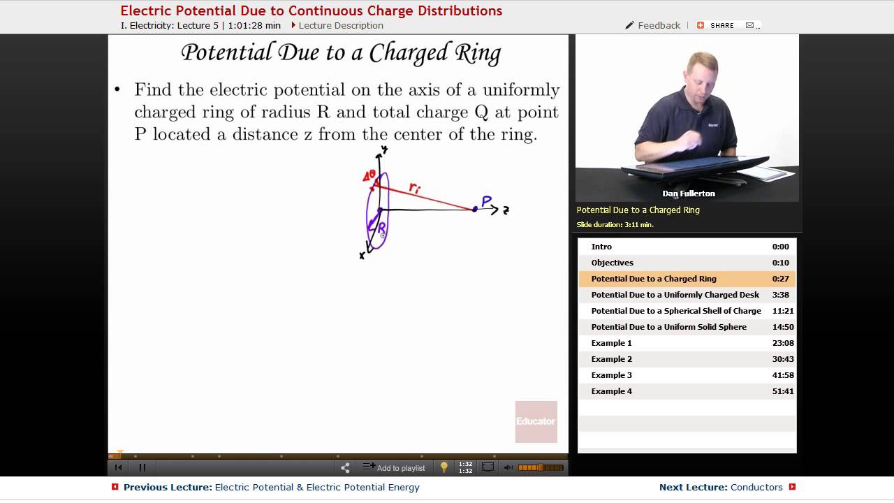 “Electric Potential Distributions” | AP Physics C: Electricity & Magnetism with Educator.com ...