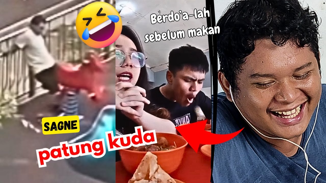 UDAH SAGN* PATUNG KUDA PUN GAS!! Reaction MEME video viral lucu kocak ...