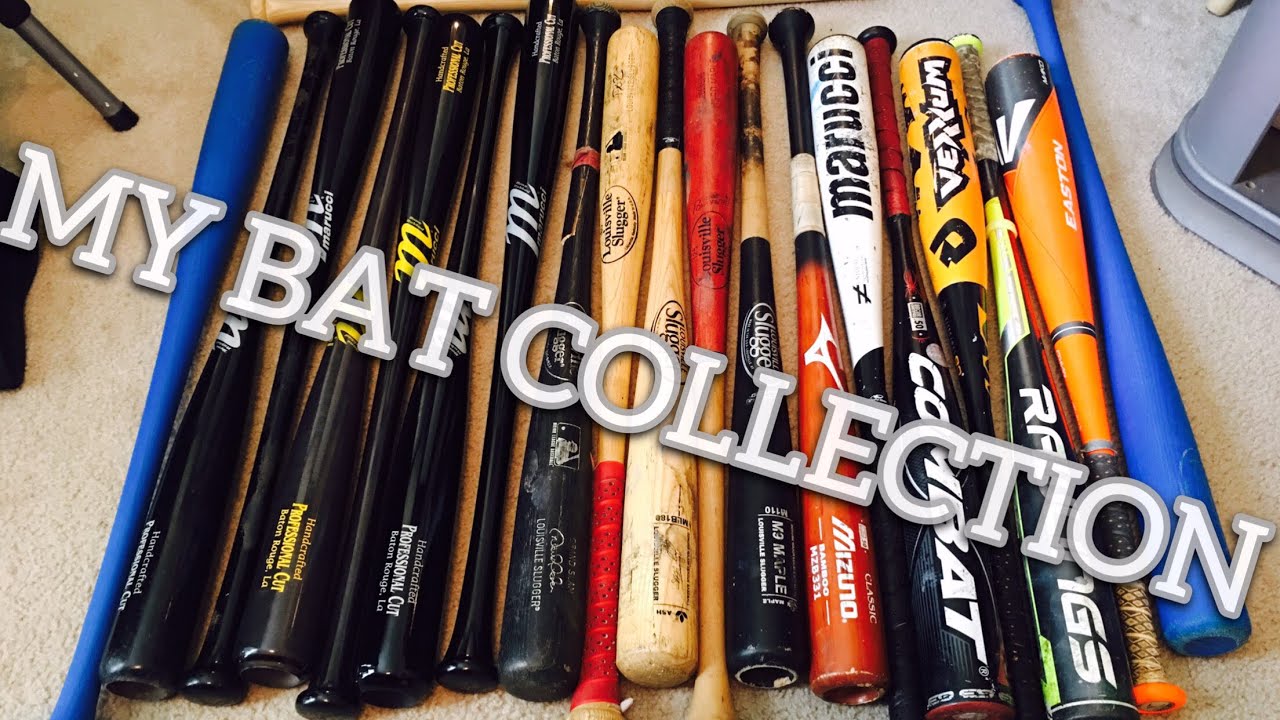 MY BAT COLLECTION - YouTube