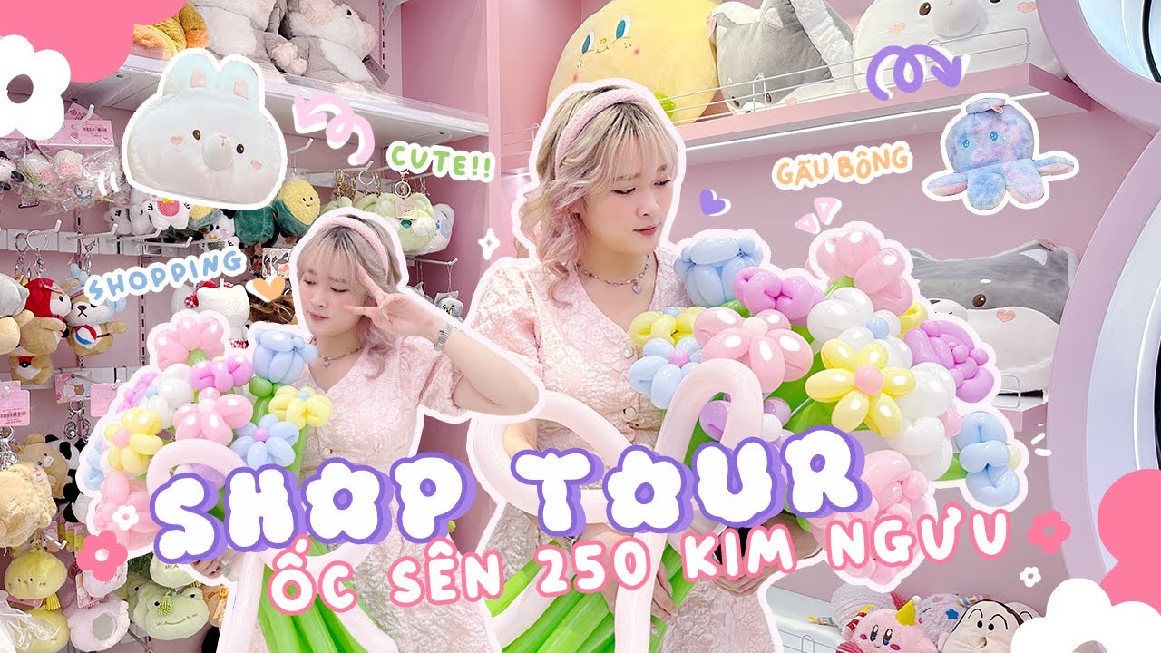 [Ocsenshop] 💓SHOP TOUR ỐC SÊN SHOP 250 KIM NGƯU - YouTube