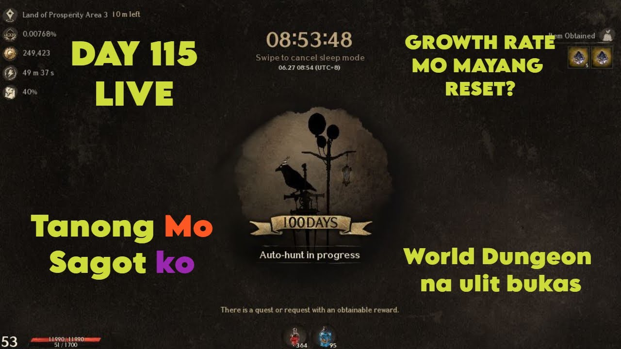 Night Crows Day 115 Diamond Farming Muna - YouTube