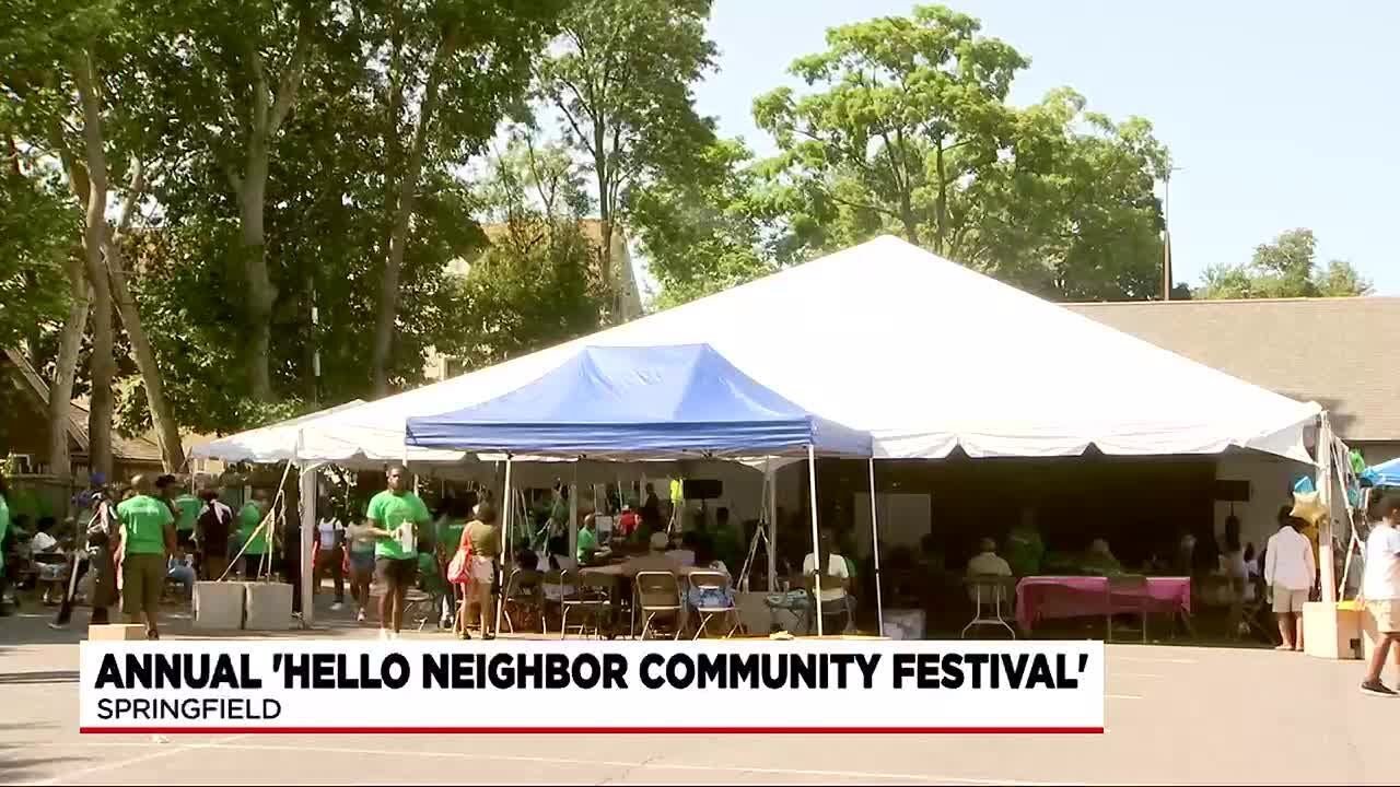 Hello Neighbor Community Festival takes place in Springfield - YouTube