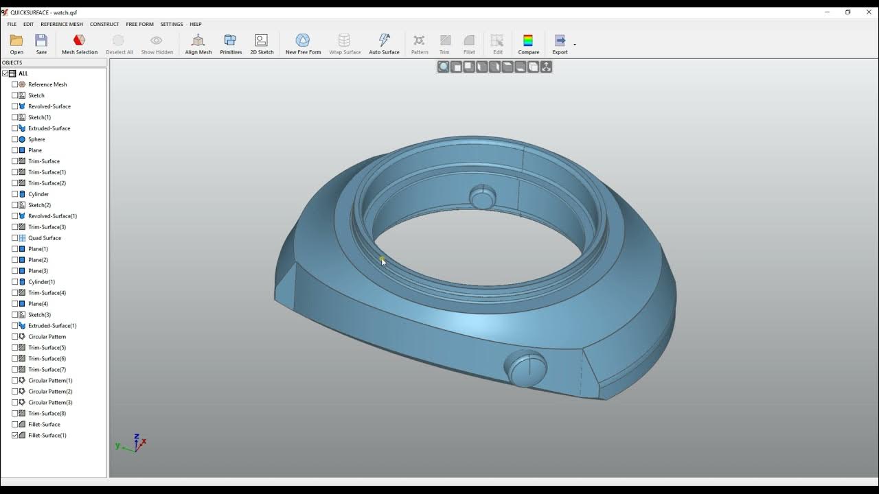QS Tutorials: Export - How to do Reverse Engineering with QUICKSURFACE - YouTube