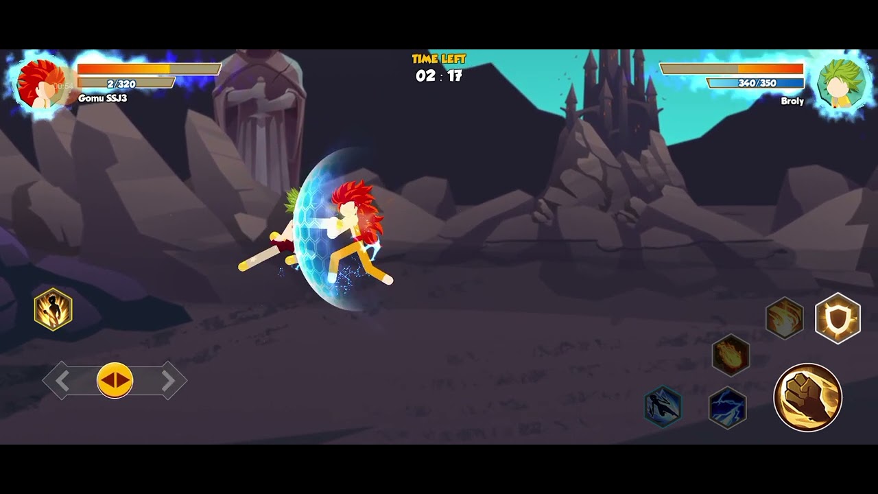 Goku vs Broly / Stick fight - YouTube