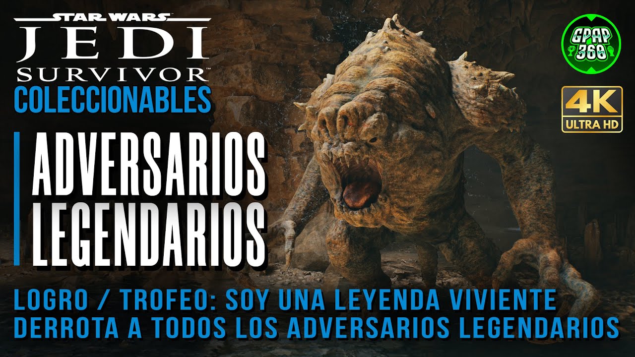 Star Wars Jedi: Survivor | Guía de TODOS los Adversarios legendario ...