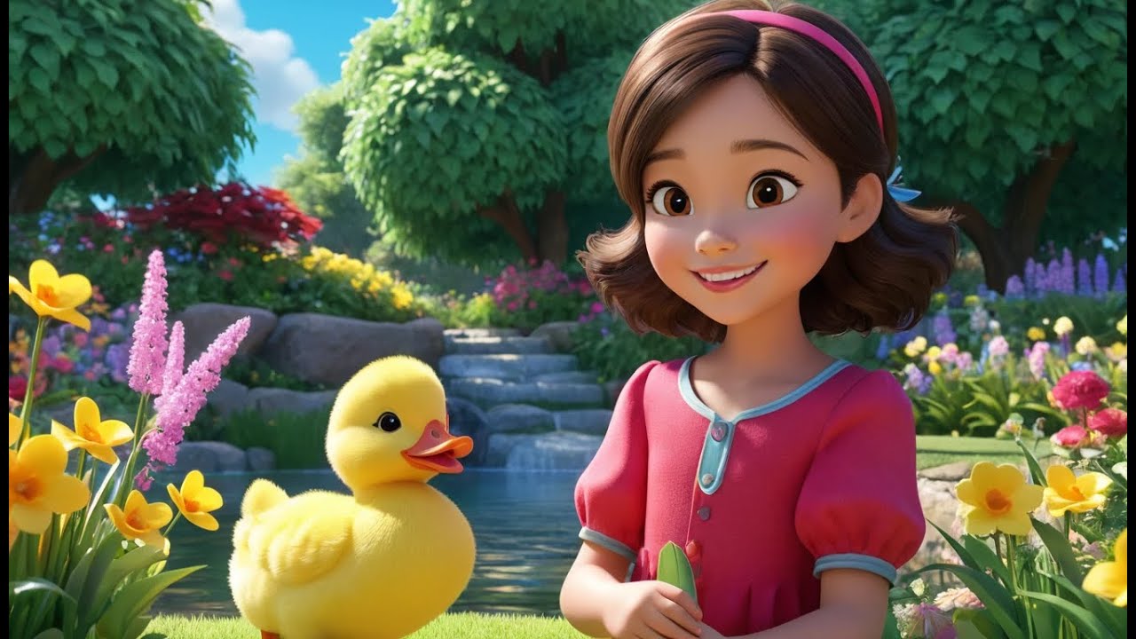 Ruby Had a Fluffy Duck Rhyme Song | Popular Nursery Rhyme | Educational ...