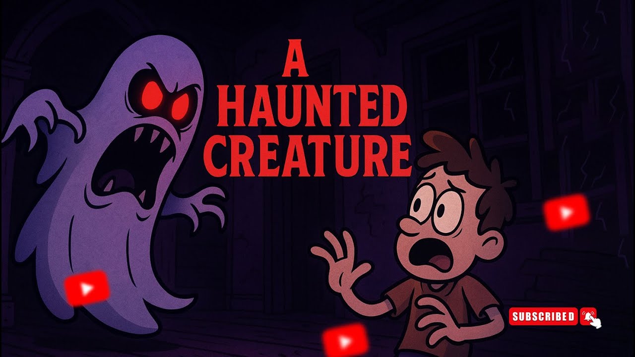 🎬 A Haunted Creature | Horror Cartoon Story | 3D Animation | Haunted ...