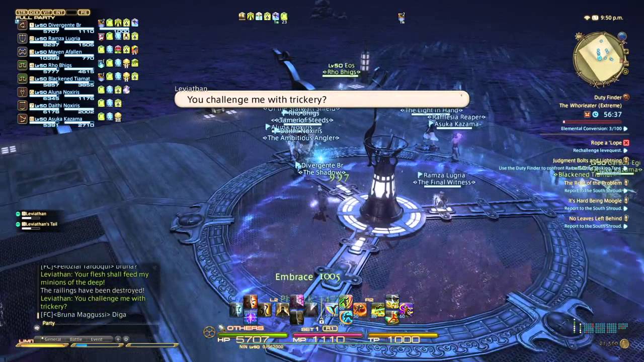 FINAL FANTASY XIV: Leviathan Extreme - YouTube