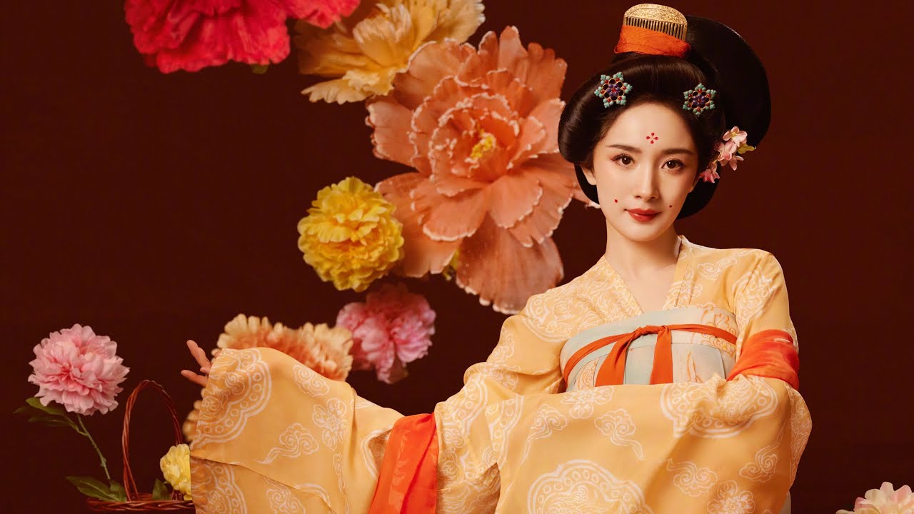 Yang Mi wore ancient costumes from Tang, Ming & Song Dynasties in the ...