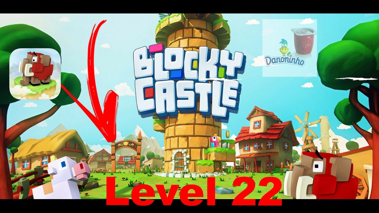 Blocky Castle iOs / Android Gameplay Level 22 - YouTube