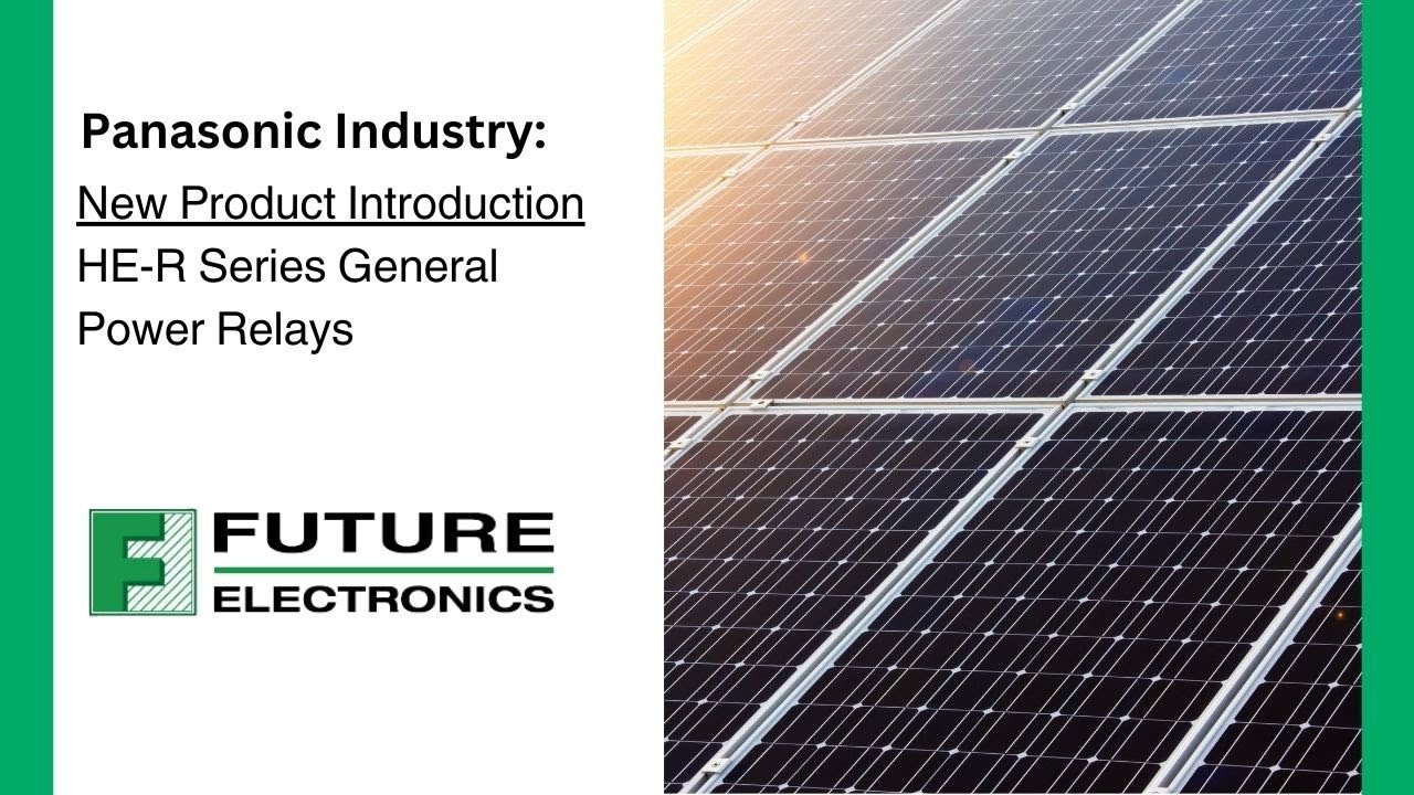 Panasonic Industry: HE-R Series General Power Relays (New Product Introduction) - YouTube