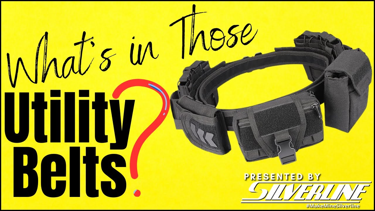 Silverline: What's In Those Utility Belts? - YouTube