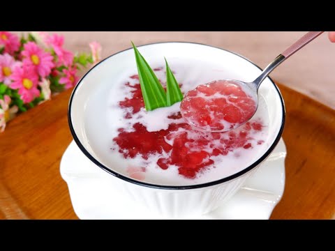 Jenang sagu mutiara | Tips masak sagu mutiara hemat gas - YouTube