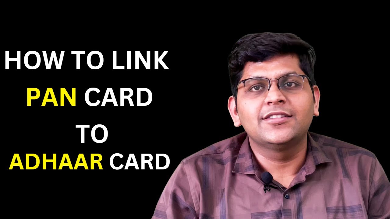 How to link pan card to Adhaar card | ca manoj goyal - YouTube
