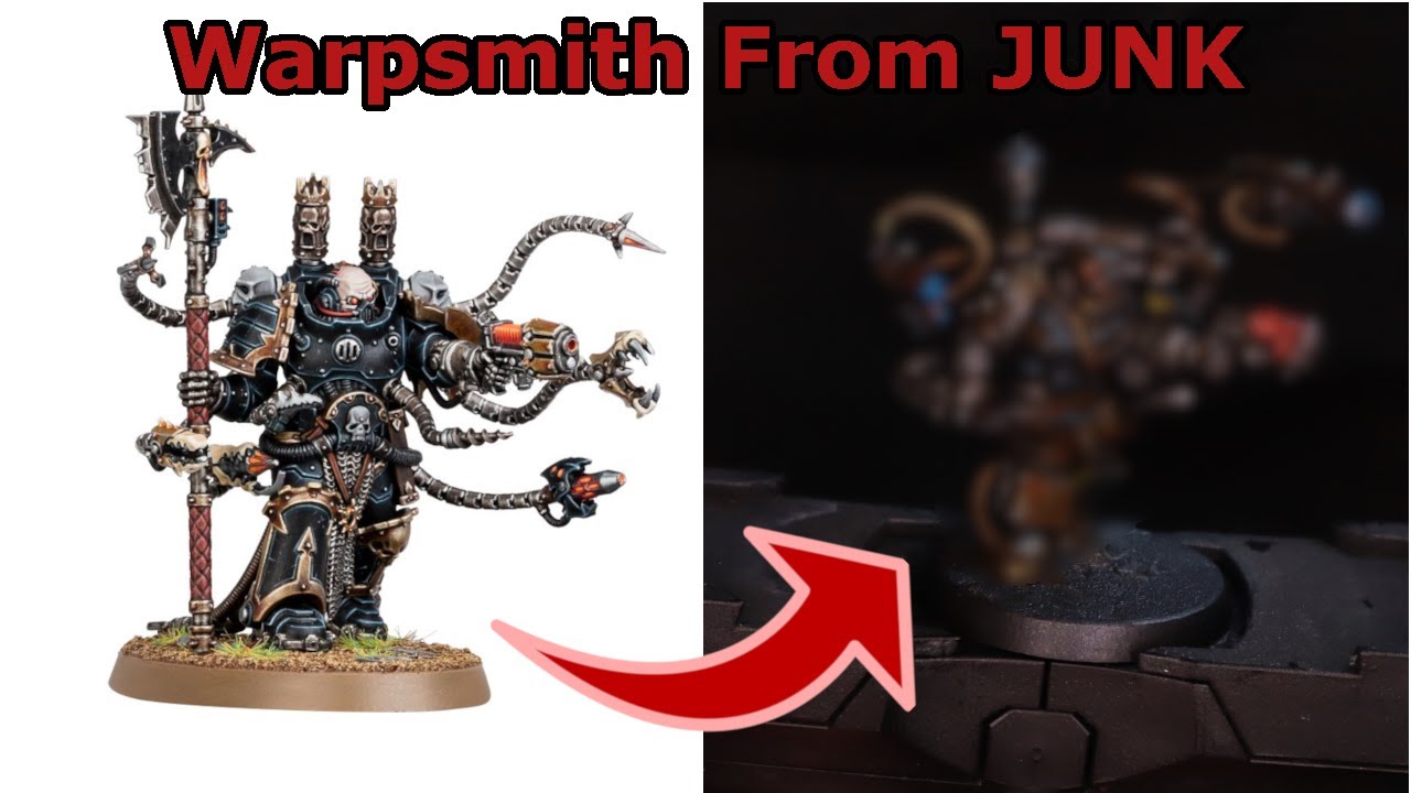 Kitbashing a Warpsmith Out of Spare Parts and Prayers - YouTube