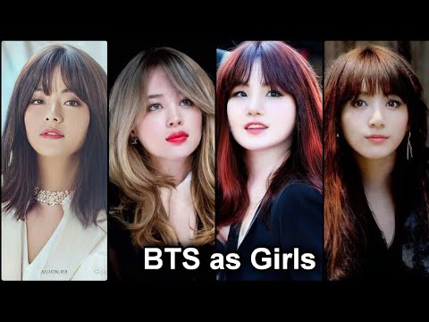 BTS as Girls 😇💜🔥 (Female Version)
