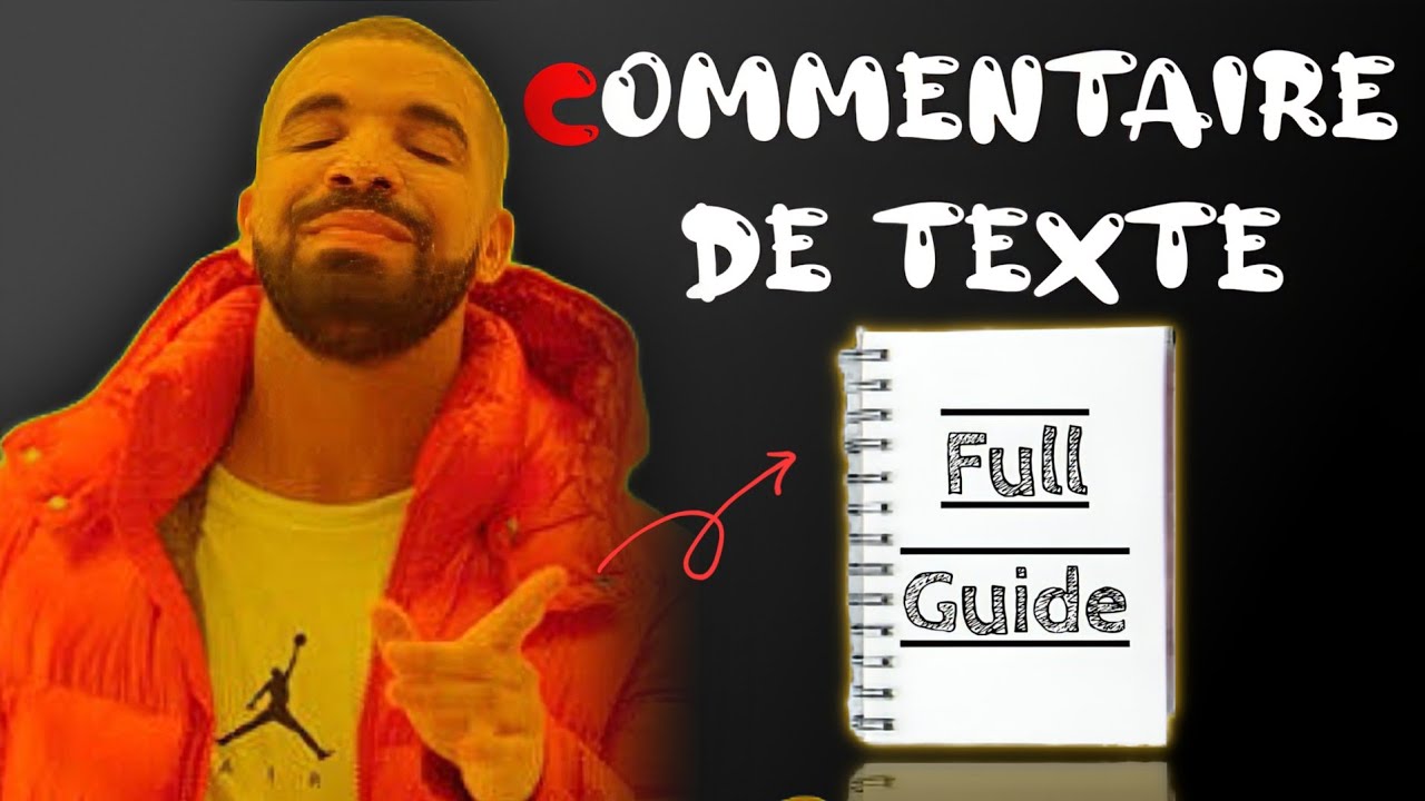 Oublie la dissertation et prend 20 avec le commentaire de texte - YouTube